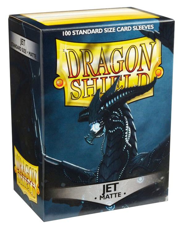Dragon Shield Matte Sleeves - Jet (100-Pack) – LF Collect and Trade